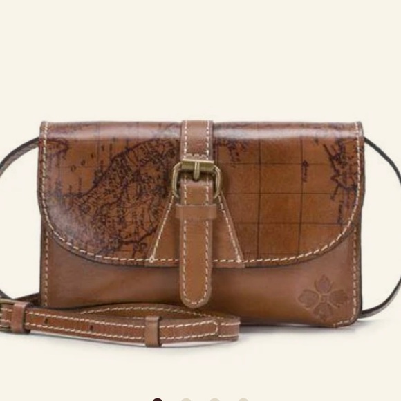 Patricia Nash | Bags | Patricia Nash Torri Sig Map Print Riot Rust ...